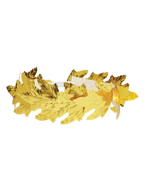 ROMAN LAUREL GOLD Leaf Headband Greek Crown Caesar Wreath Fancy Dress ...