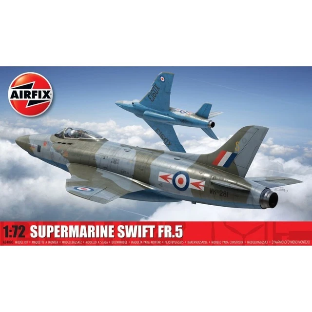 AIRFIX A04003 MAQUETTE Supermarine Swift F.r. Mk5 1/72 EUR 12,54 ...