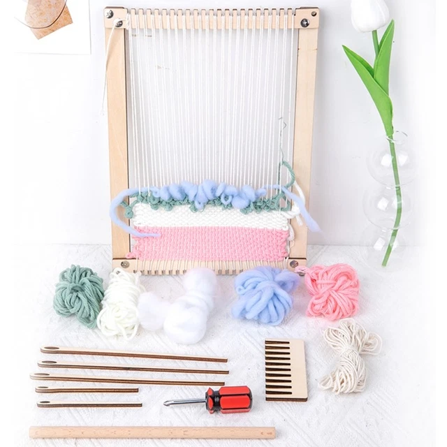 CREATIVE TAPESTRY WEAVING Loom Kit Easy to Use Tapestry Hand Knitting ...