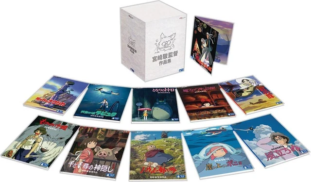 NEU STUDIO GHIBLI Collection Hayao Miyazaki Japan Blu-ray Box First ...