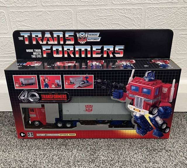 TRANSFORMERS G1 OPTIMUS prime retro reissue 40th Anniversary £129.99 ...