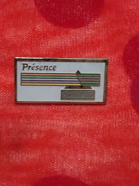 PINS PIN'S BADGE année 1990 Banque LOGO PRESENCE CONTRAT BNP Vintage ...