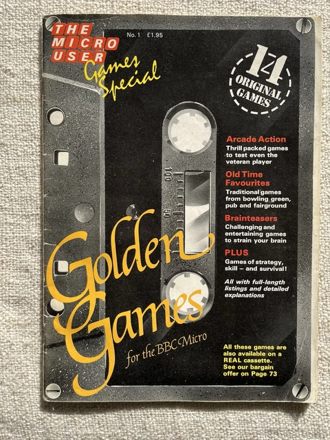 THE MICRO USER Magazine - Games Special - Golden Games No. 1 - 1984 ...