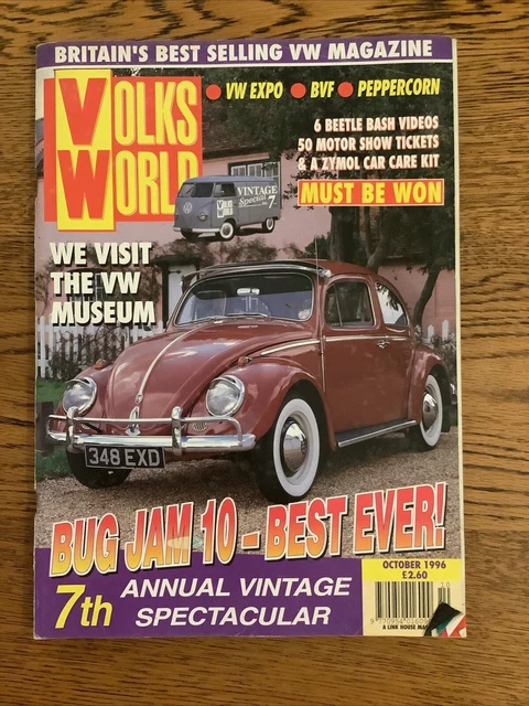 VOLKS WORLD MAGAZINE October 1996 £9.00 - PicClick UK