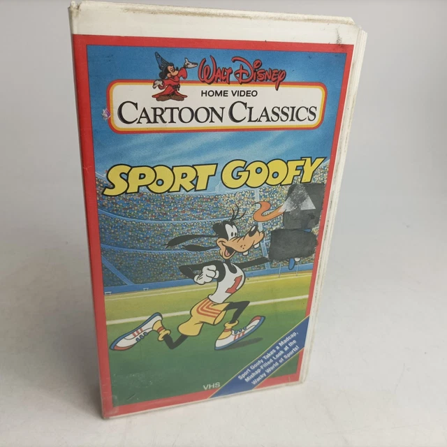 SPORT GOOFY VHS Video (1983) Pre-Cert VHS [G+] Walt Disney Home Video ...