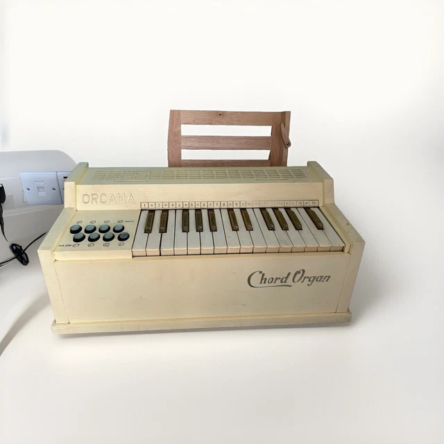 VINTAGE 1960’S ORCANA Electric Chord Organ with Music Sheet and Box £80 ...