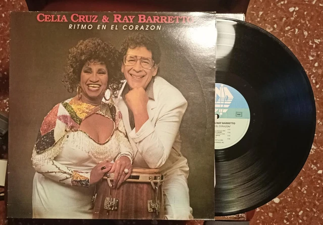 CELIA CRUZ & Ray Barretto Ritmo en el corazon Vinyl 1988 JM 6511 TICO ...