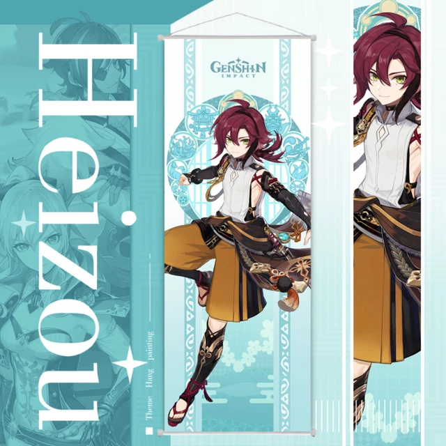 GENSHIN IMPACT SHIKANOIN Heizou Poster Anime Collection Art Gifts Wall ...