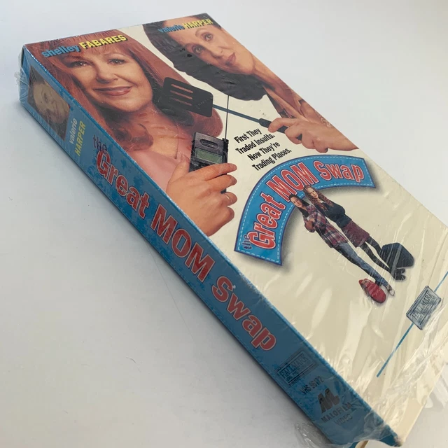 THE GREAT MOM Swap VHS Shelley Fabares Valerie Harper Hallmark comedy ...