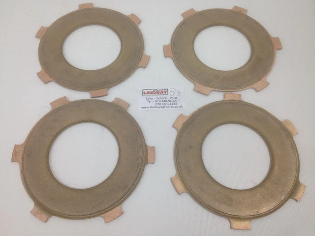 HOWARD ROTAVATOR GENUINE PTO Clutch Plate Set Of 4 Fits Old and New ...