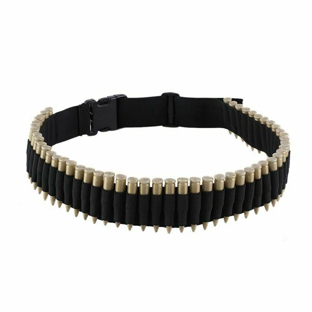 50 ROUND RIFLE Cartridge Bandolier Ammo Bullet Belt for.416 308 cal. 30 ...