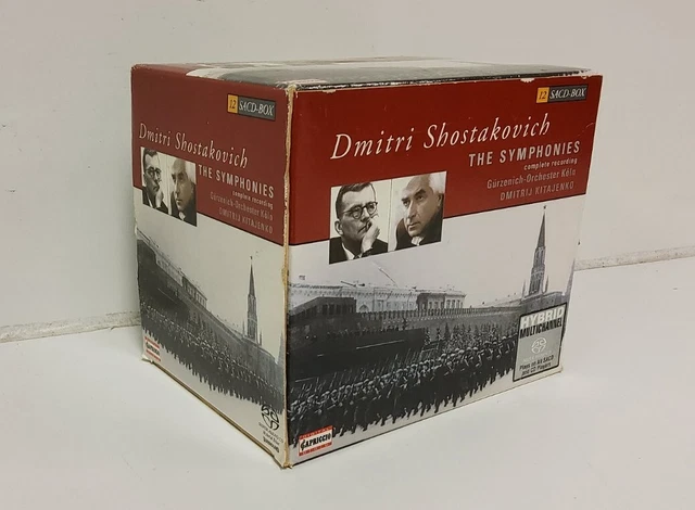 DMITRI SHOSTAKOVICH - The Symphonies Complete Recordings (SACD BoxSet) (T7) EUR 94,20 - PicClick IT