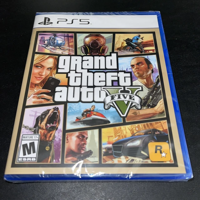 GRAND THEFT AUTO V GTA Playstation 5 PS5 video game! BRAND NEW! Factory Sealed! EUR 21,68 ...
