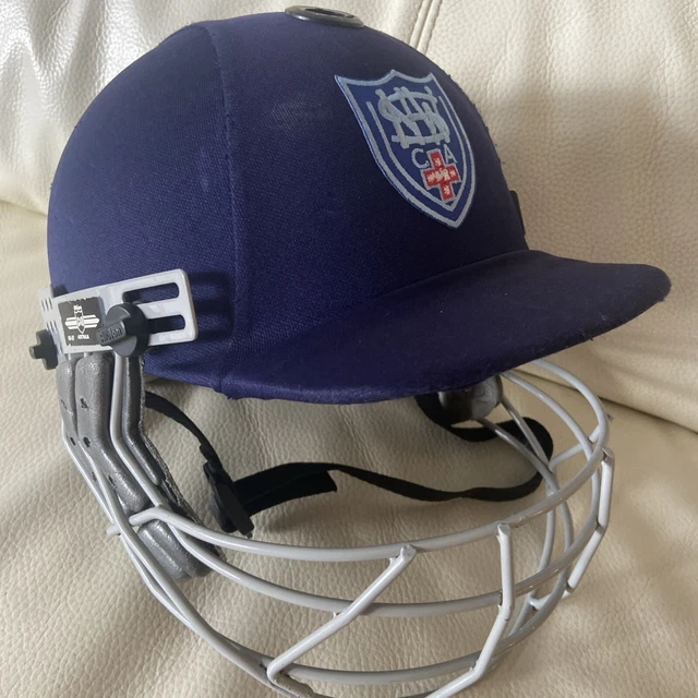 NSW CRICKET HELMET Albion 1996/97 Vintage Baggy Green Waugh Slater ...