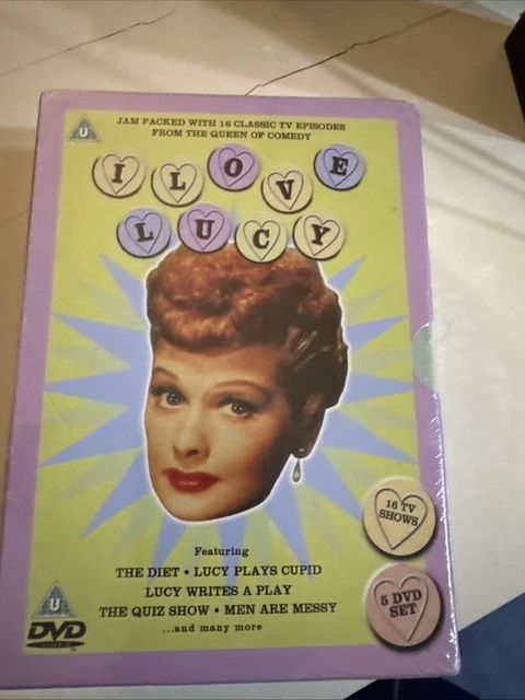 I LOVE LUCY Complete Series Collection 5 DVD Set, 2007, 16 TV Shows ...