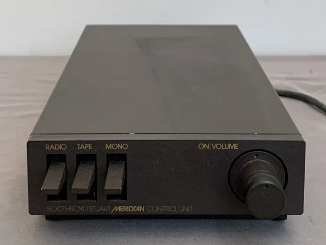 BOOTHROYD STUART MERIDIAN 101 Control Unit (Pre-Amp) £170.00 - PicClick UK