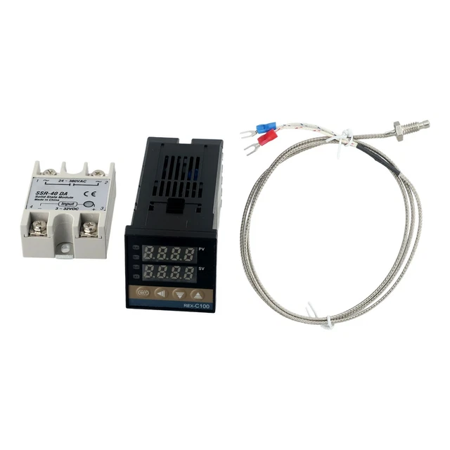 SEMICONDUCTOR RELAY CONTROLLER SSR Da Temperature Thermocouple PID ...