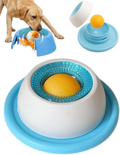 DOG LICK SPHERE, Dog Liquid Lick Bowl, Slow Feeder Dogs Bowl $16.99 ...
