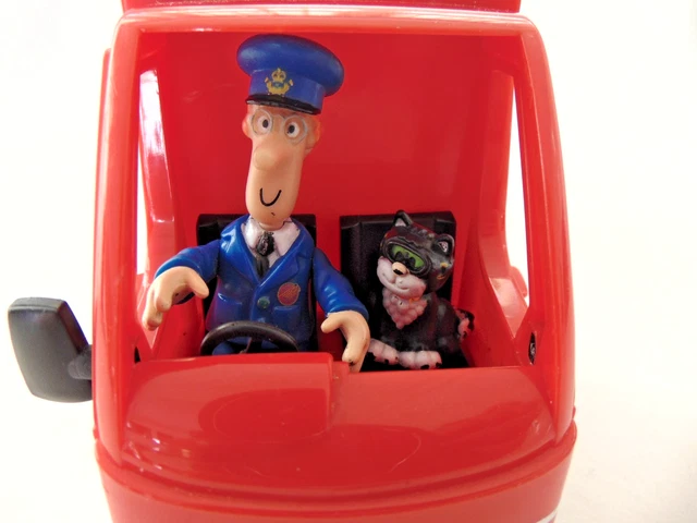 POSTMAN PAT AND Jess The Cat With Sds Talking / Musical Parcel Van And ...