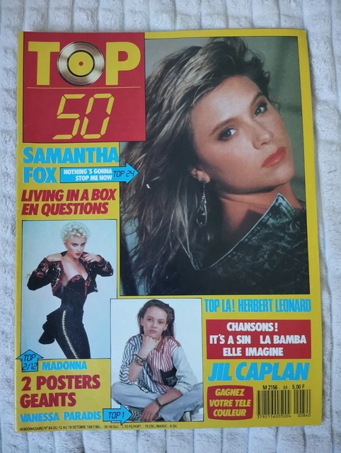 MAGAZINE TOP 50. N°84 Samantha Fox Herbert Léonard Jil Caplan EUR 10,00 ...