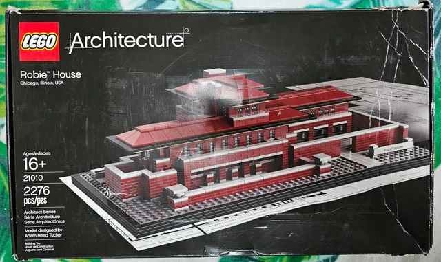 LEGO ARCHITECTURE: ROBIE House (21010) Frank Lloyd Wright Very Rare ...