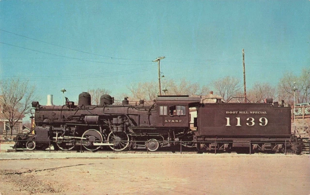 DODGE CITY KS Kansas, Boot Hill Special Steam Locomotive Train, Vintage ...
