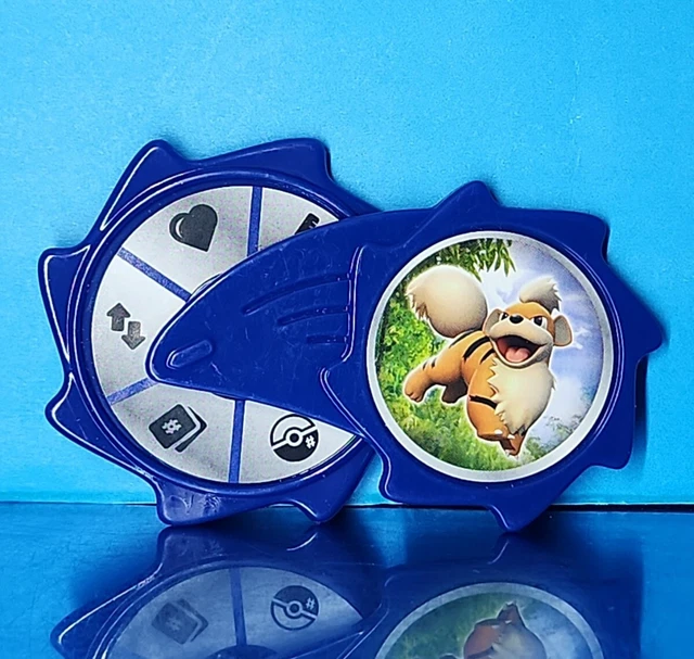 MCDONALD'S 2022 POKEMON Nintendo Creatures Game Freak Wheel GROWLITHE ...