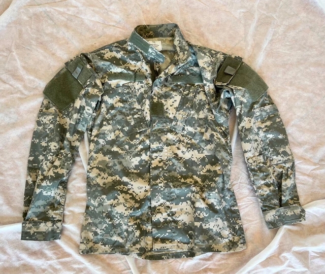 ORIG US ARMY UCP Digital Camouflage Uniform Jacke 50%Cotton50%Nylon S ...