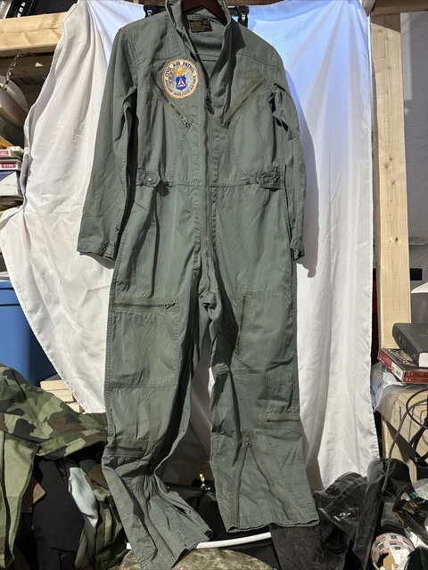 EARLY VIETNAM WAR US Air Force Type K-2B Pilot's FLIGHT Suit Med ...