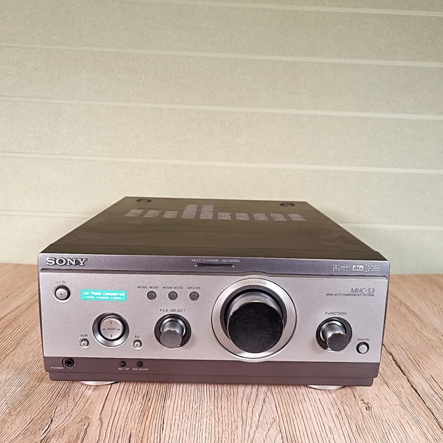 SONY TA-S3 DOLBY Digital Mini Hi-Fi Component System amplificatore AV ...