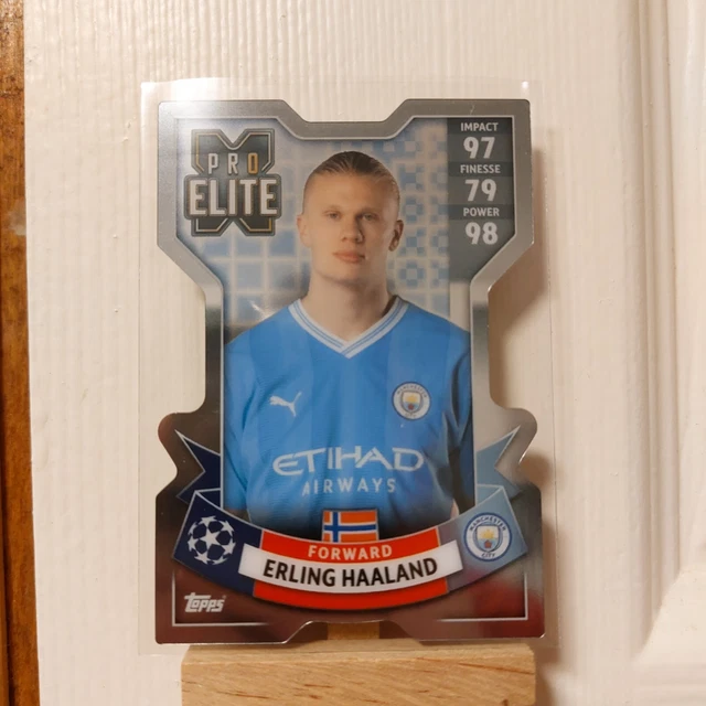 ERLING HAALAND PRO Elite Shield - Topps Match Attax Extra 2023-2024 ...