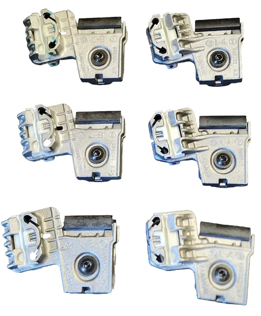 VW JETTA GOLF GTI MK4 LH Front Window Regulator Clips Guides (One Pair ...