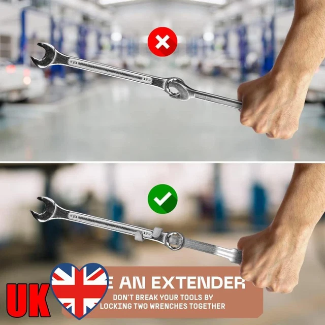 UNIVERSAL EXTRA LONG Torque Adaptor Heavy Duty for Mechanics Handyman ...