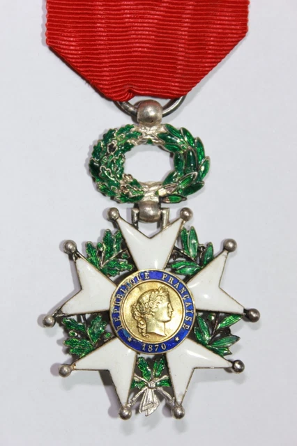 FRANCE: 1870 LEGION d'Honneur (Chevalier [Knight]) French 3rd Republic ...