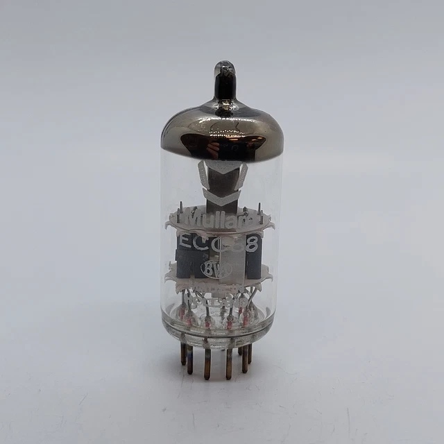 ECC88 MULLARD 'A' Frame Parasol Getter Nos Valve Tube (Lc19) £37.50 - PicClick UK