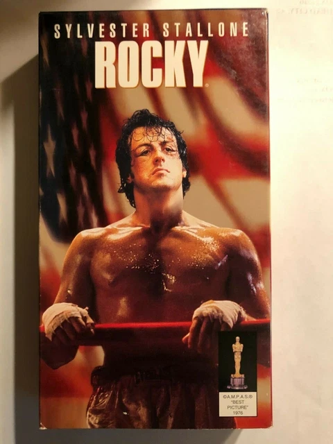 ROCKY VHS SYLVESTER Stallone, Talia Shire, Carl Weathers Mgm 1976-1996 ...