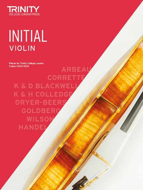TRINITY COLLEGE VIOLIN Pieces Score/Part from 2020 Initial-Same Day P+P ...