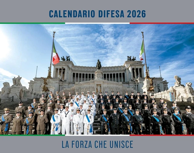 LA FORZA CHE Unisce. Calendario Difesa 2026. Da Parete. Ediz. a Colori ...