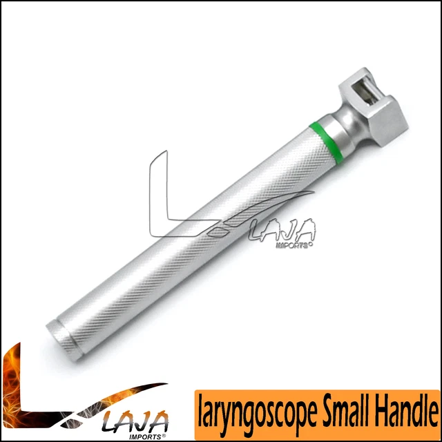 FIBER OPTIC LARYNGOSCOPE Small Handle Anesthesia Intubation Surgical ...