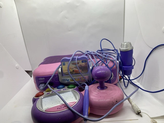VTECH V SMILE TV Learning System Console With Controller & 2 Games ...