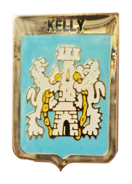 KELLY IRISH FAMILY Surname Pin Badge £6.99 - PicClick UK