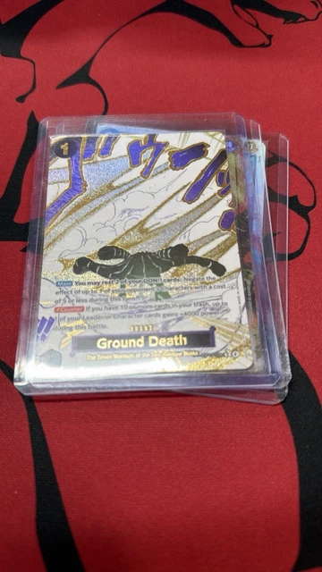 &GROUND DEATH& | One Piece TCG | OP14-096 Alt Art [English] Manga Event ...
