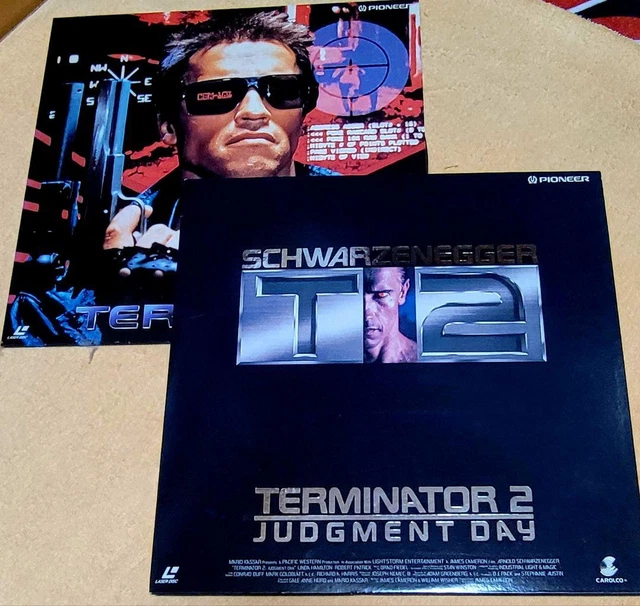 TERMINATOR 2 LASER Disc Set Of Works J. Cameron £47.71 - PicClick UK