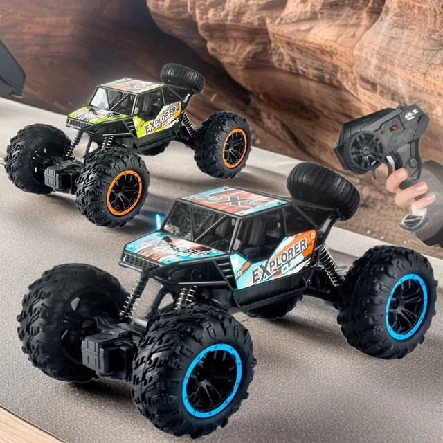 ALLOY OFF-ROAD REMOTE Control Car RC Monster Truck High-Speed Climbing ...