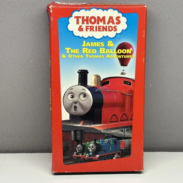 THOMAS TANK ENGINE Friends James Red Balloon Adventure VHS 2003 Video ...