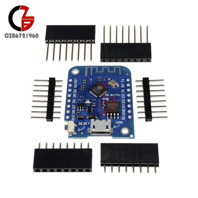 Scheda Iot Wemos D1 Mini V3 Esp8266 Arduino O Nodo Scudi Mcu In Negozio Eur 532 Picclick It