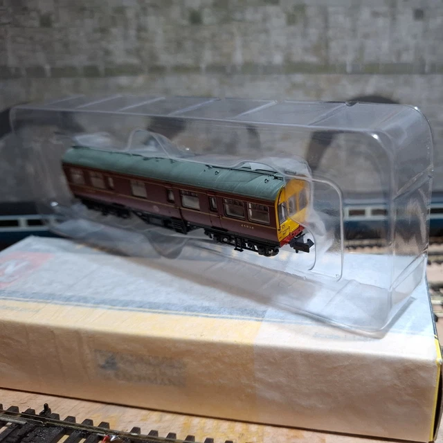 GRAHAM FARISH N Gauge 374-875U Inspection Saloon LMS CRIMSON LAKE ...