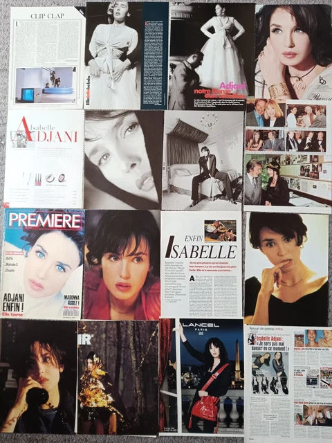 ISABELLE ADJANI - Coupures De Presse Clipping Lot 7 EUR 5,00 - PicClick FR