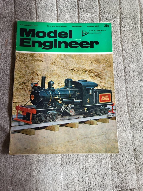 MODEL ENGINEER MAGAZINE #3494 : Model Locomotive Construction For ...
