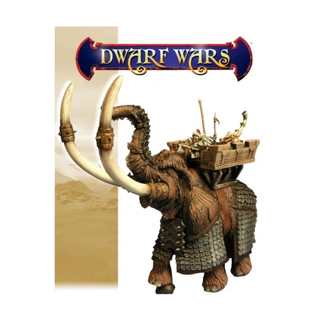 WEST WIND DWARF Wars 28mm Dwarven War Mammoth NM £93.78 - PicClick UK